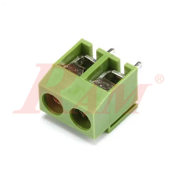 2 Pin PCB Screw Terminal Block Pitch 5mm (R.3) | RAM Electronics website